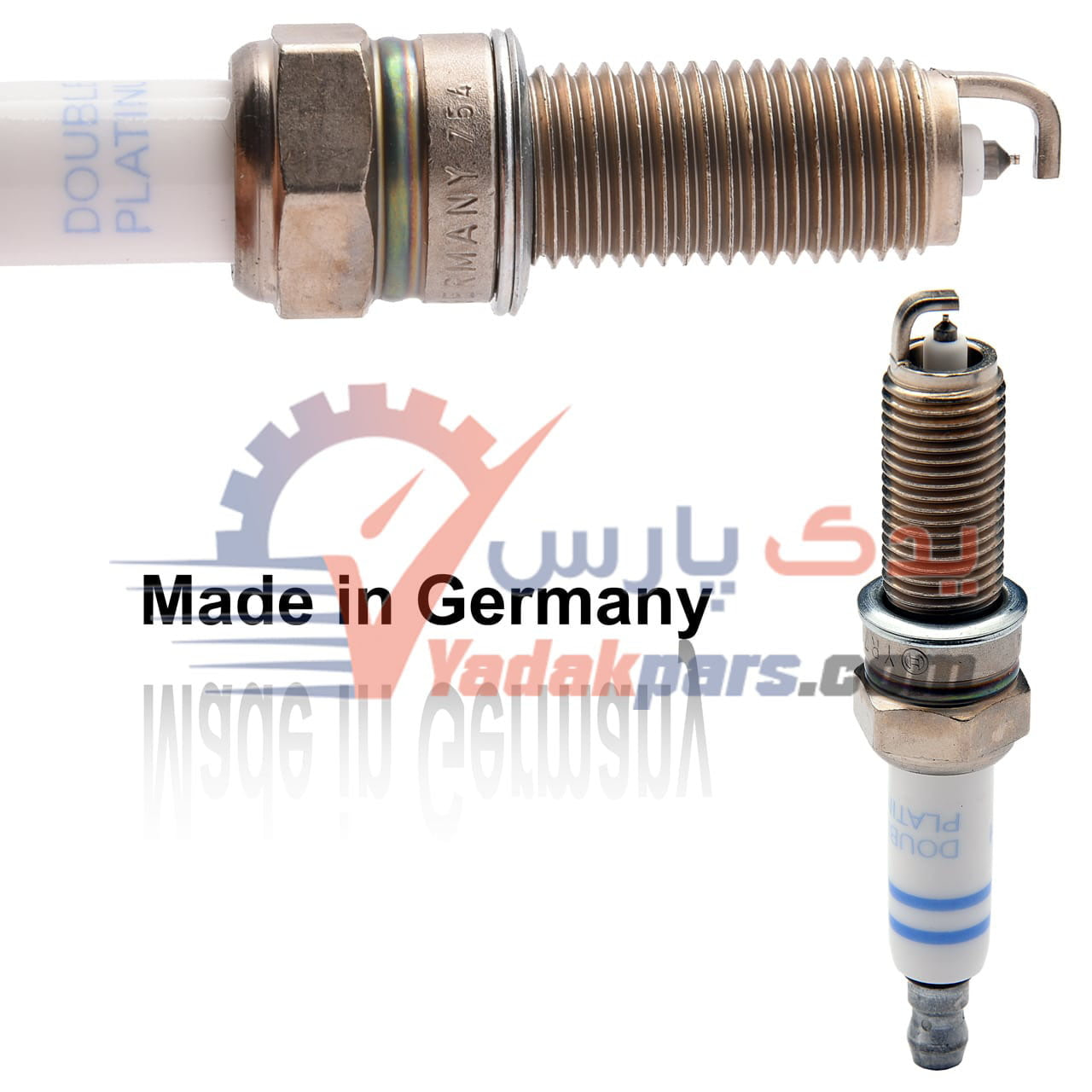 شمع پایه بلند بنز بوش | شمع دابل پلاتینیوم بوش آلمان با هسته پلاتین ...